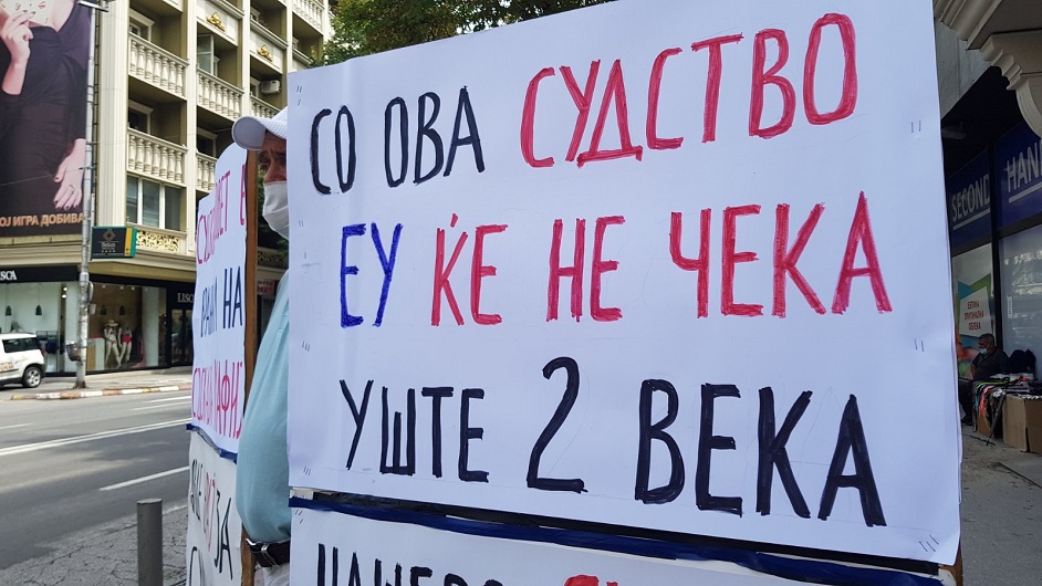 Во живо Почна протестниот марш „Стоп за грабежот“ Независен Весник